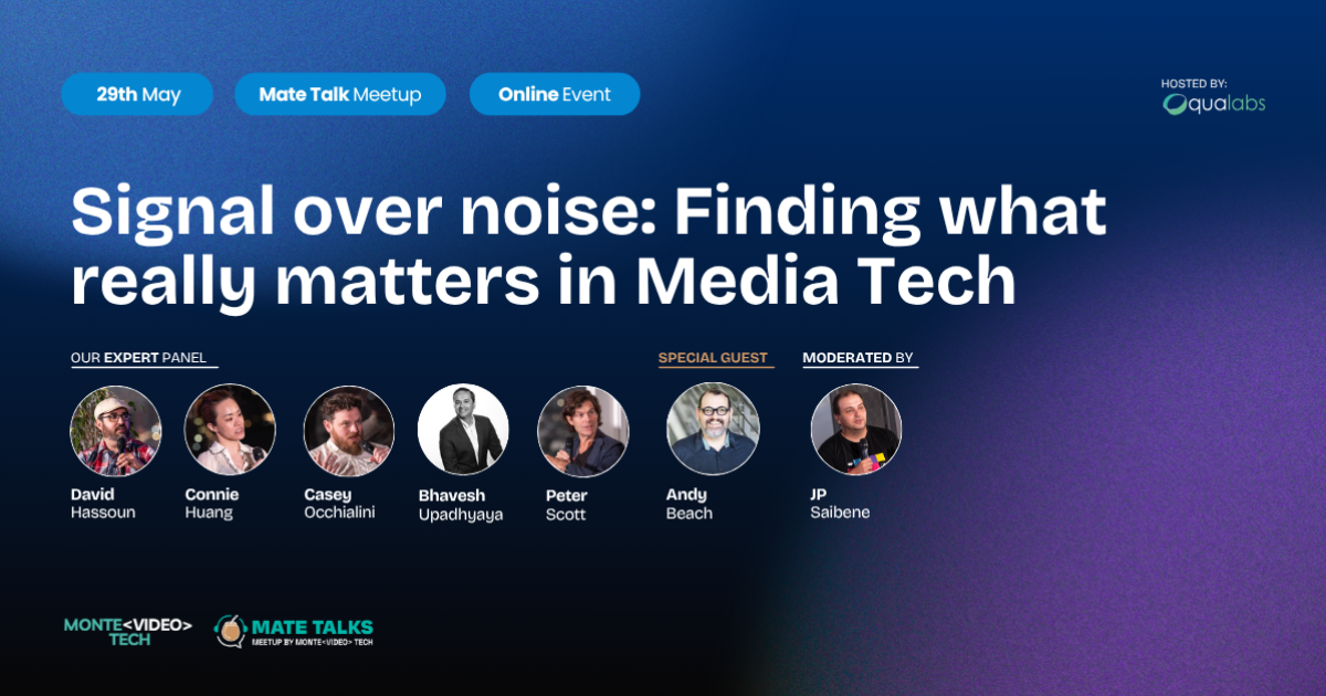 Signal Over Noise: What really matters in Media Tech - Qualabs' Blog ...